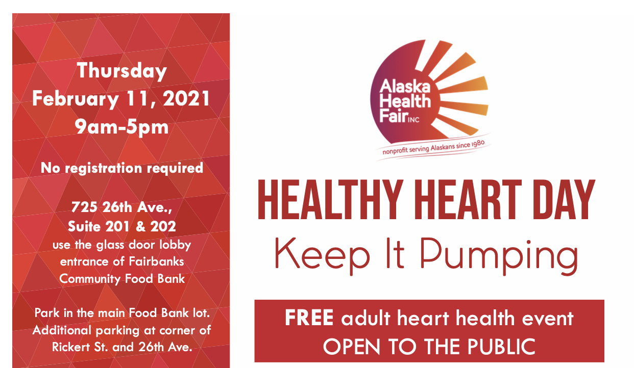 Come and Join us for a Healthy Heart Day in Fairbanks on February 11 ...